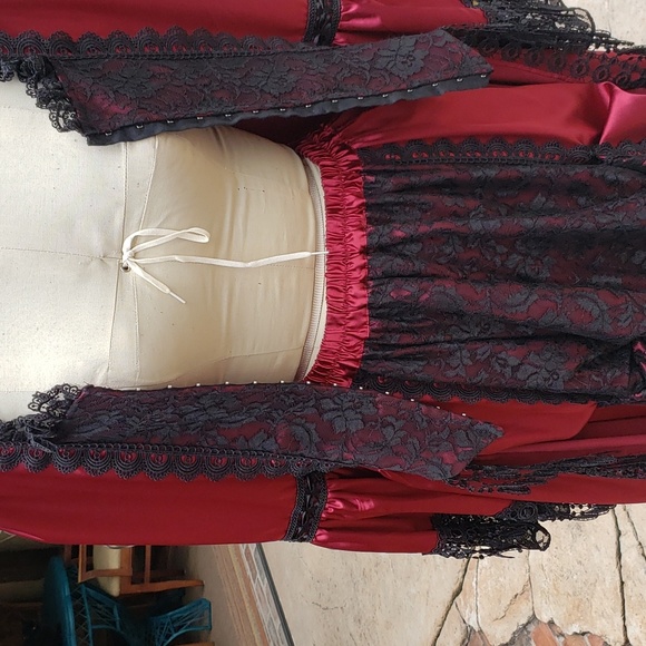 Victorian Choice | Dresses | Stunning 2pc Victorian Gothic Bustle Gown ...